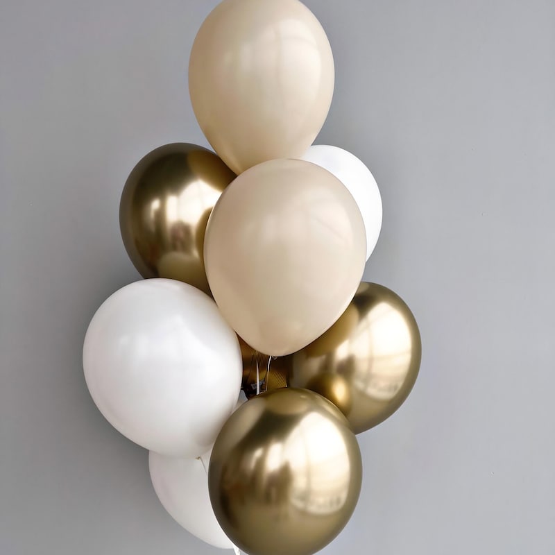 Gold Balloons - Etsy