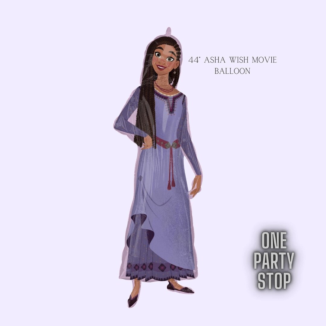 Asha Wish Balloon - Anagram Licensed | Wish Movie Balloons | Asha ...