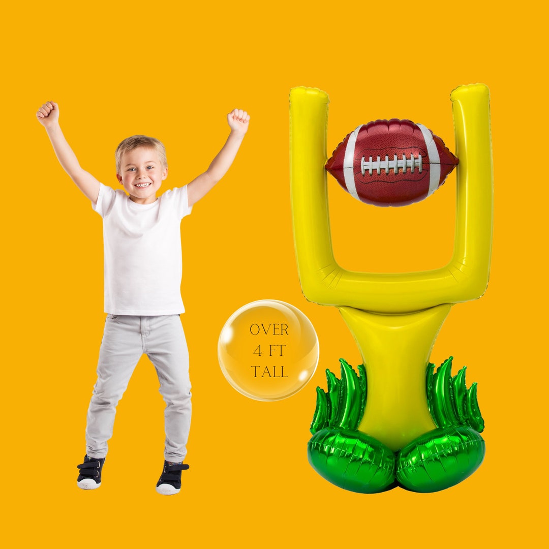 Football Goal Post Balloon: 4.5 FT Game Day Party Decor - Etsy