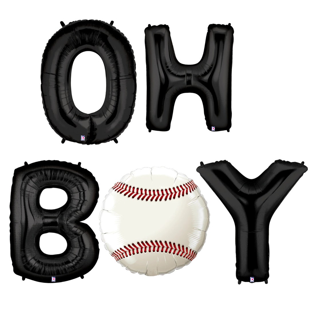 Oh Boy Balloons: 34" Baby Shower Decor - Etsy
