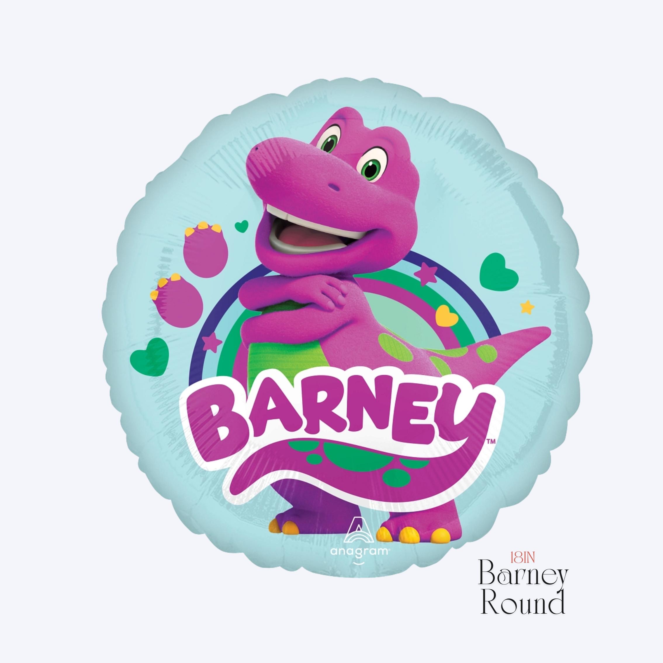 Barney Balloon Bouquet - Anagram Licensed | Barney Birthday | Birthday ...