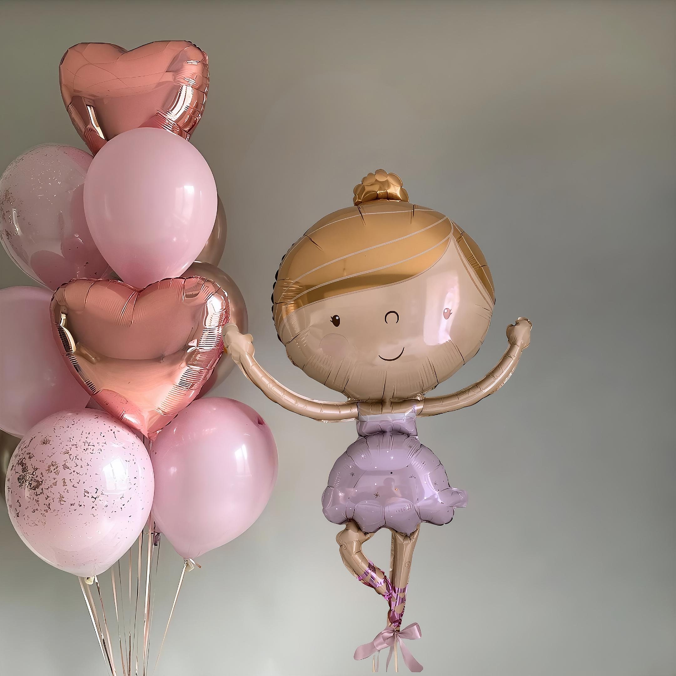 Ballerina Balloons | Ballet Themed Birthday | Girl Dance Gifts | Ballet ...