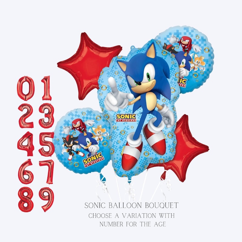 Sonic Backdrop - Etsy