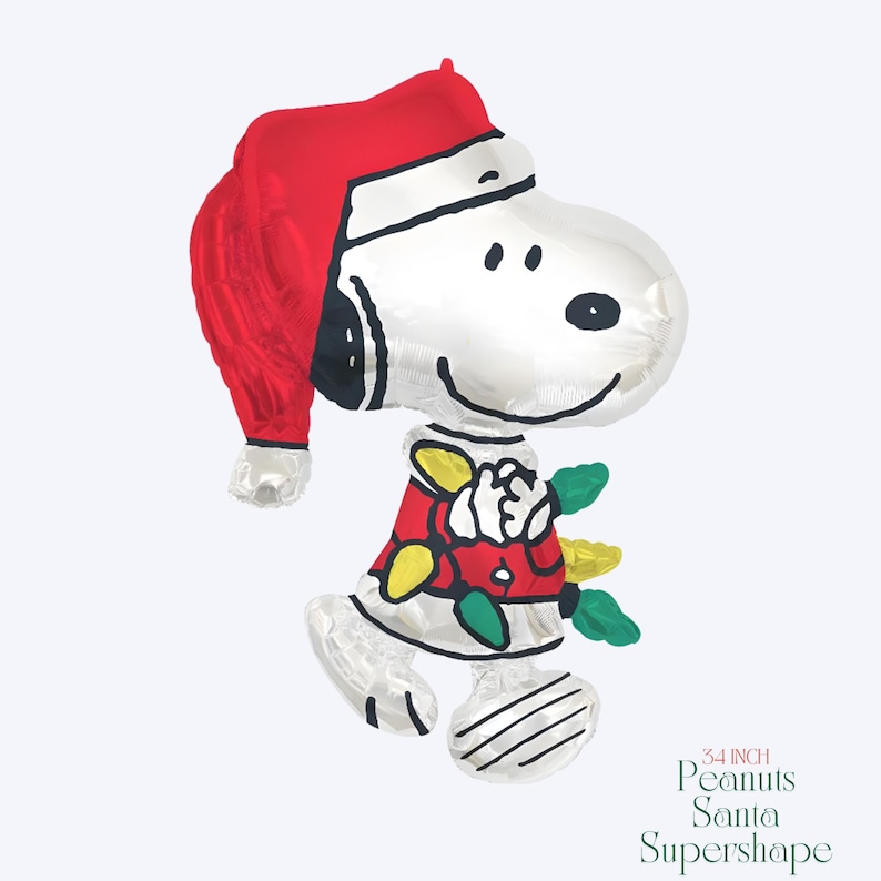 Peanuts Snoopy Balloons: Peanuts Birthday Party Decor | Peanuts Holiday ...