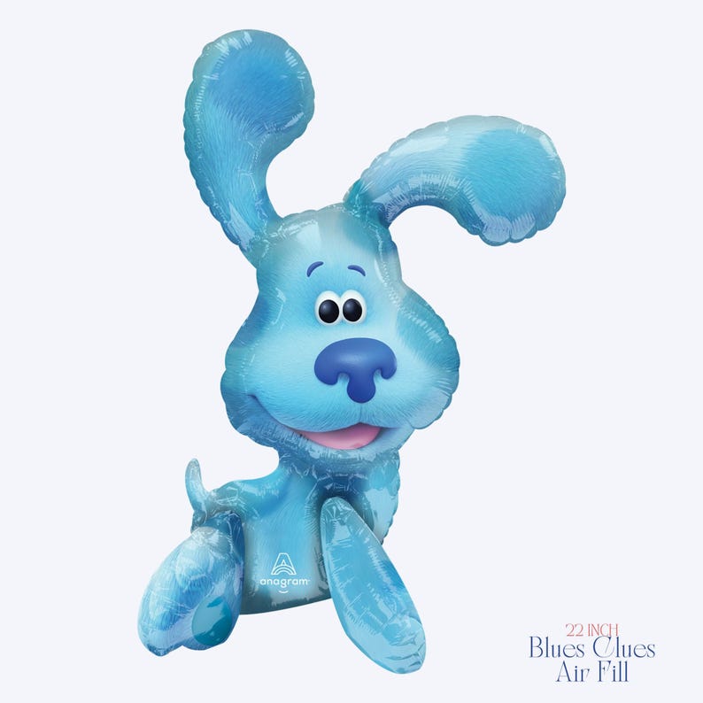 Blue's Clues Balloon Bouquet - Licensed Mylar Party Decoration - Etsy