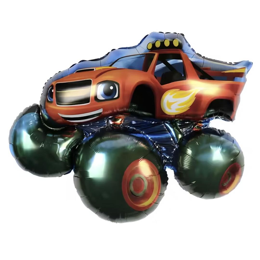 Blaze Monster Truck Balloon: 34" Party Decoration - Etsy