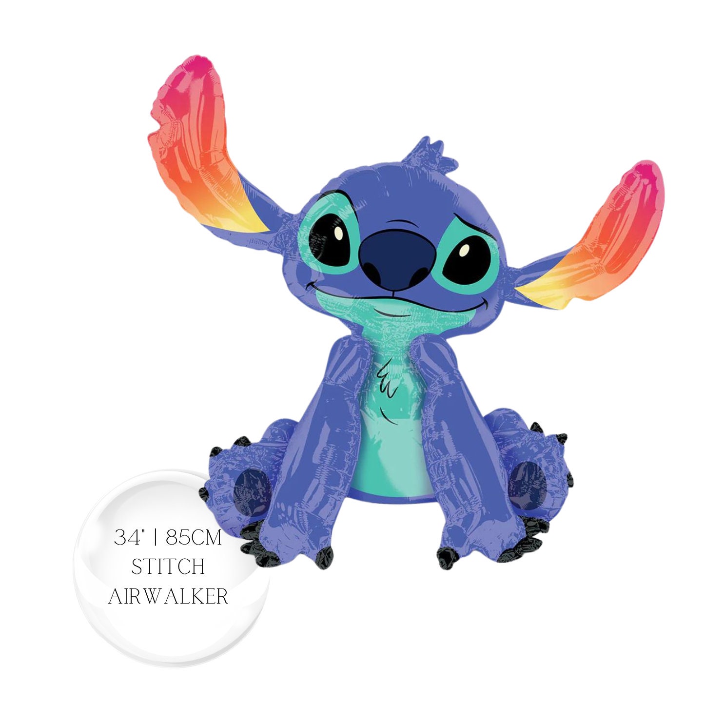 Stitch Foil Balloon – Licensed Anagram, Kids Birthday Party - Etsy