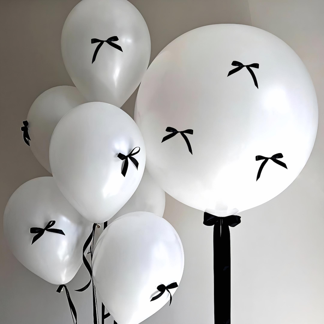 Bow Themed Balloons DYI | Trending Balloons | Bow Birthday | Coquette ...