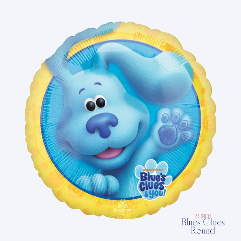 Blue's Clues Balloon Bouquet - Licensed Mylar Party Decoration - Etsy