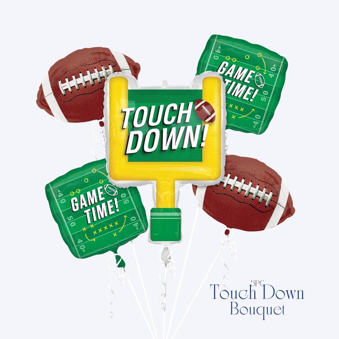 Touch Down Balloons | Game Themed Balloons | Tailgating American ...