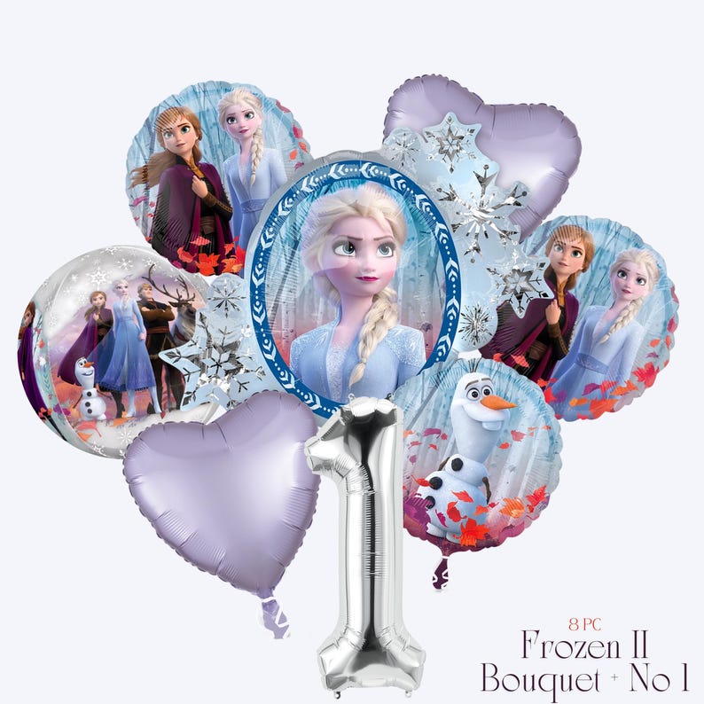 Frozen 2 Balloons | Licensed Anagram Elsa & Anna Balloons | Frozen ...