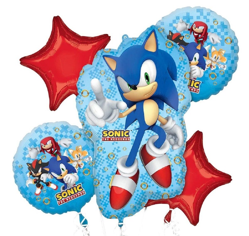 Sonic Party Supplies - Licensed by Amscan Inc. | Sonic Mylar Balloon ...