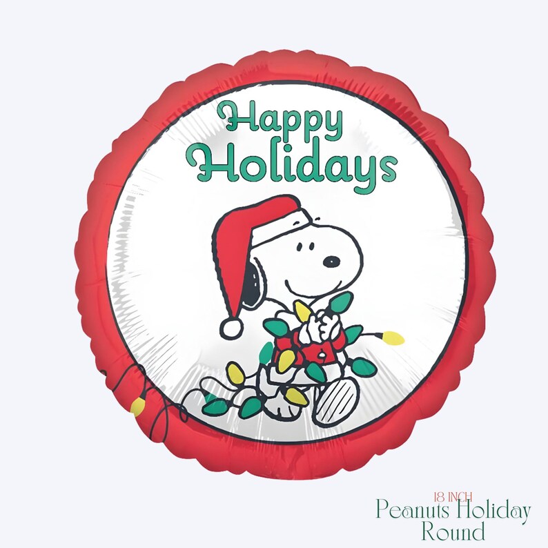Peanuts Snoopy Balloons: Peanuts Birthday Party Decor | Peanuts Holiday ...
