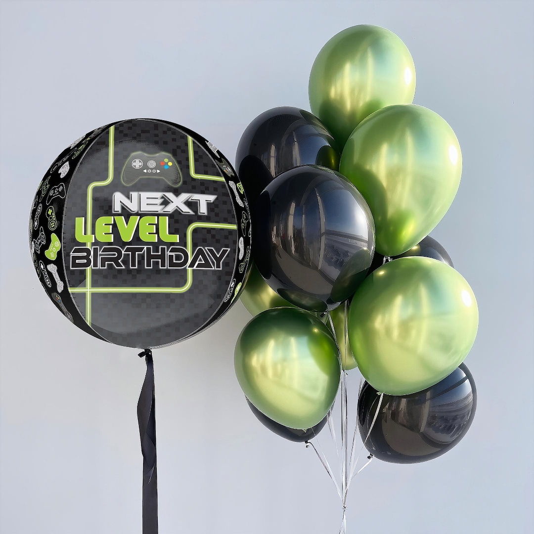 Next Level Birthday Balloons: Game Themed Party Decor - Etsy
