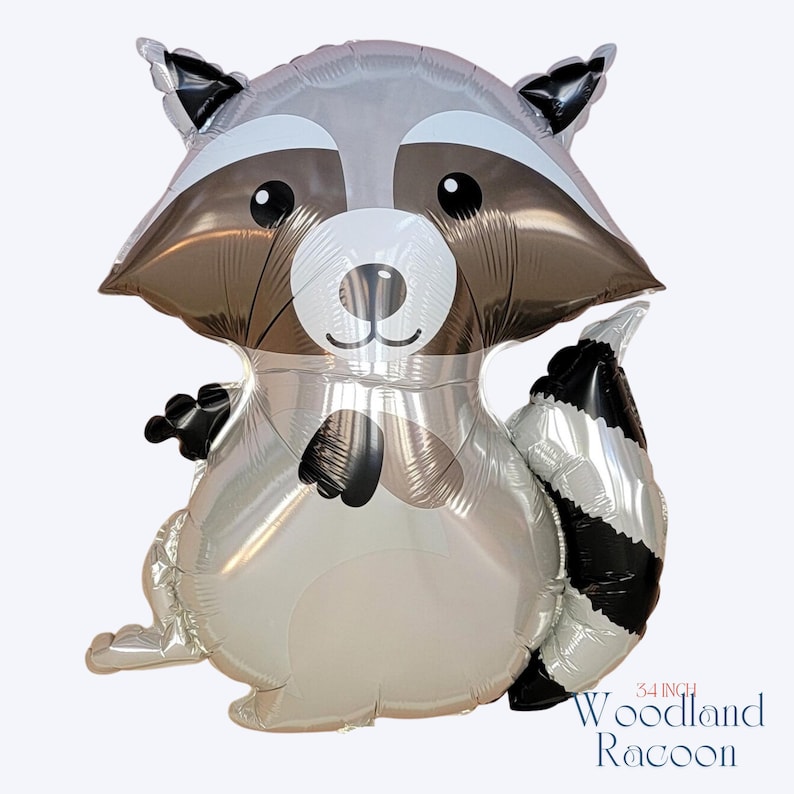 Woodland Animal Balloon Bouquet: Forest Theme Party Decor - Etsy