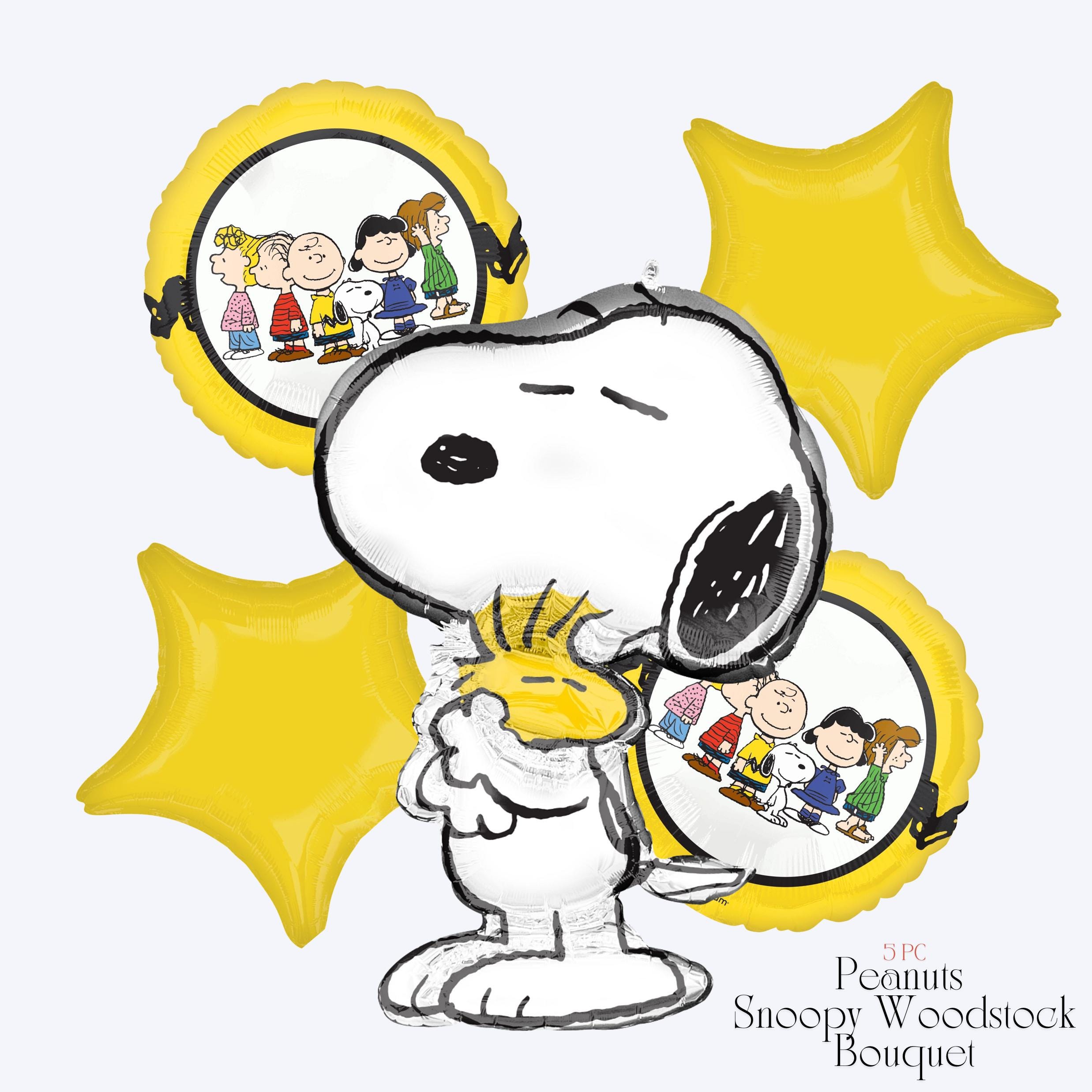 Peanuts Snoopy Balloons: Peanuts Birthday Party Decor | Peanuts Snoopy ...