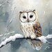 Owls in Winter - 4 Spot - Digital Download - Etsy