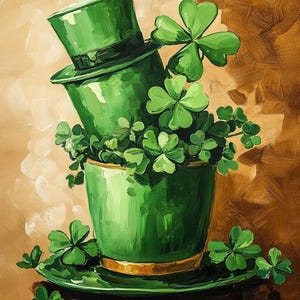 Shamrocks - 4 Different Designs - Etsy