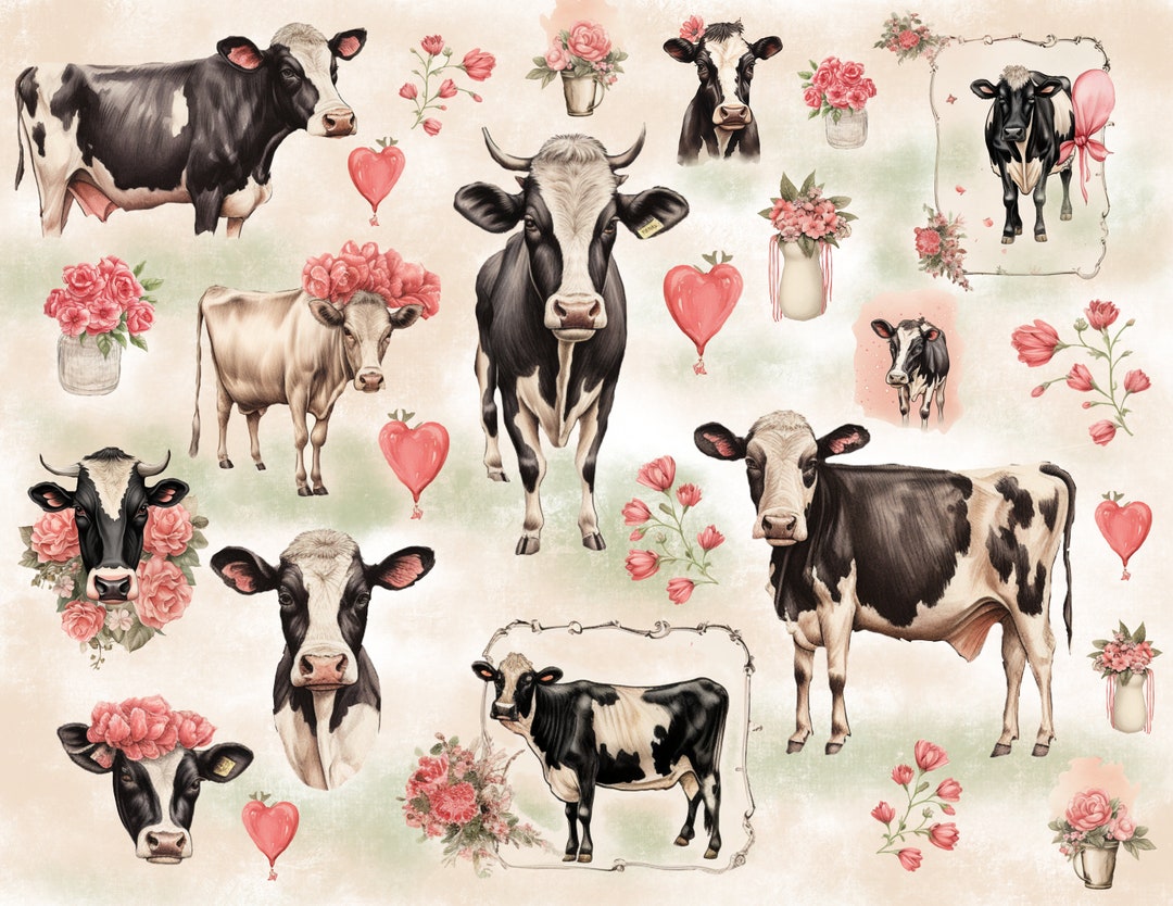 Holstein Cows - Digital Download - Etsy