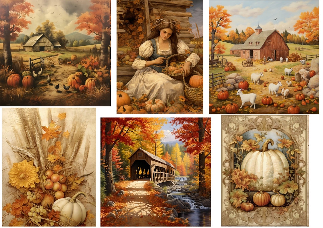 Various Fall and Harvest Images #1. Digital Download - Etsy