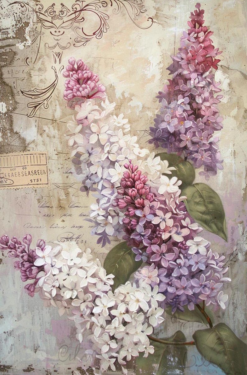 Various Lilac Flowers - Digital Download - Etsy