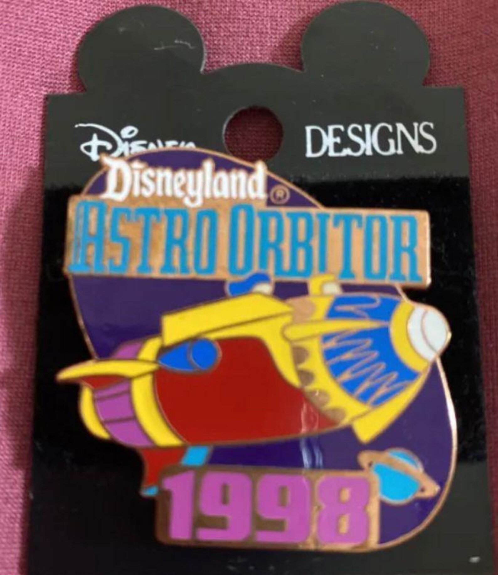 Disneyland 1998 Attraction Series Astro Orbitor Pin Tomorrowland - Etsy