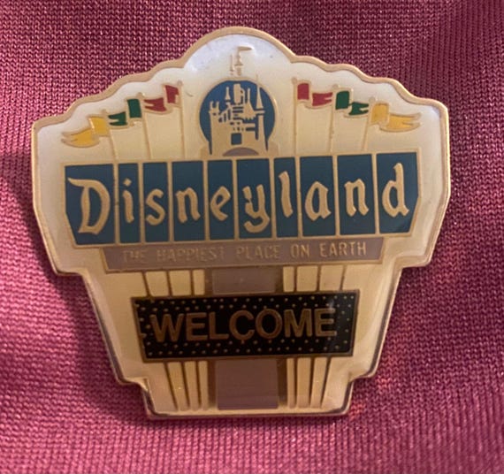 Disneyland - Retro Marquee Entrance Sign - Welcome Fl… - Gem