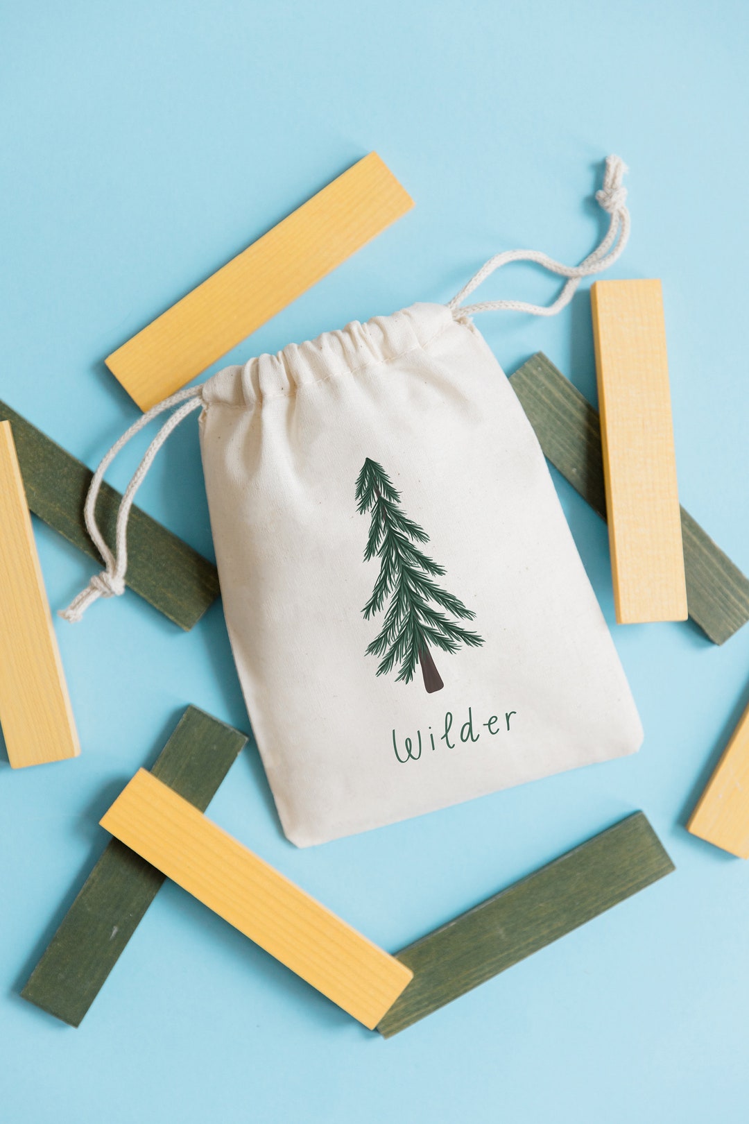 Tree Goodie Bag - Kids Goodie Bag - Customized Goodie Bag - Camping ...