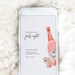 Minimalist Girls Night Invitation Editable Galentine's Evite Canva ...