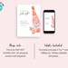 Minimalist Girls Night Invitation Editable Galentine's Evite Canva ...