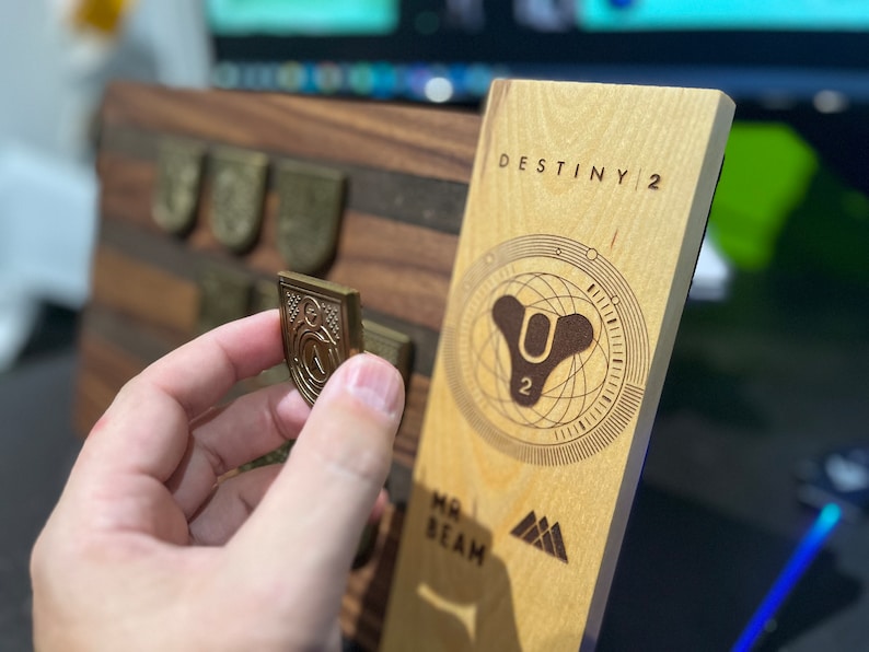 Large Vertical Display to Display Destiny Pins seals 15 - Etsy