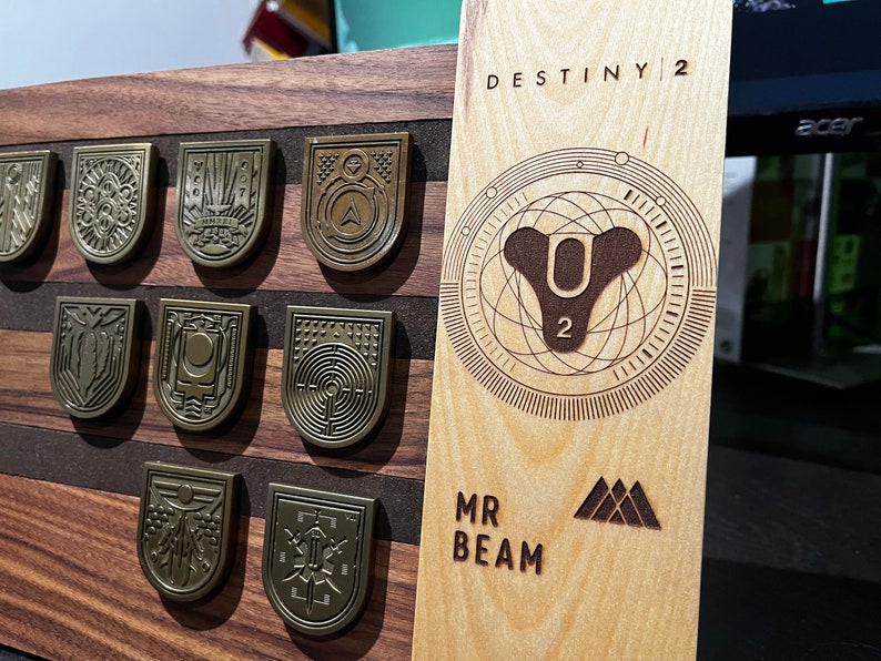 Large Vertical Display to Display Destiny Pins seals 15 - Etsy UK