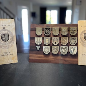 Large Vertical Display to Display Destiny Pins seals 15 Sigils - Etsy