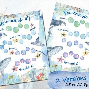 Printable Kids Reward Chart | Digital PDF, Instant Download, Editable ...