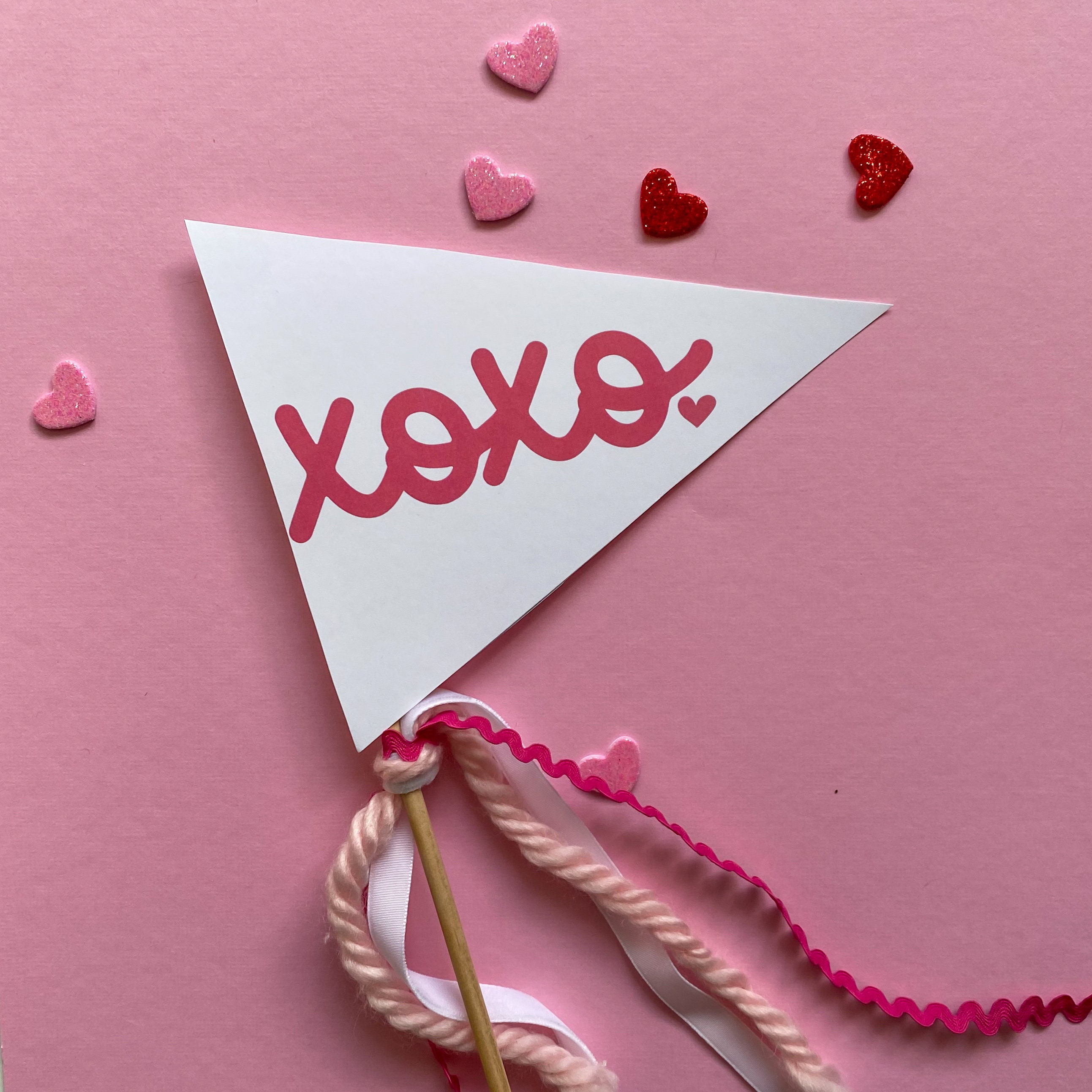 Heartbreaker Printable Valentines Day Pennant Flags | V-day Holiday ...