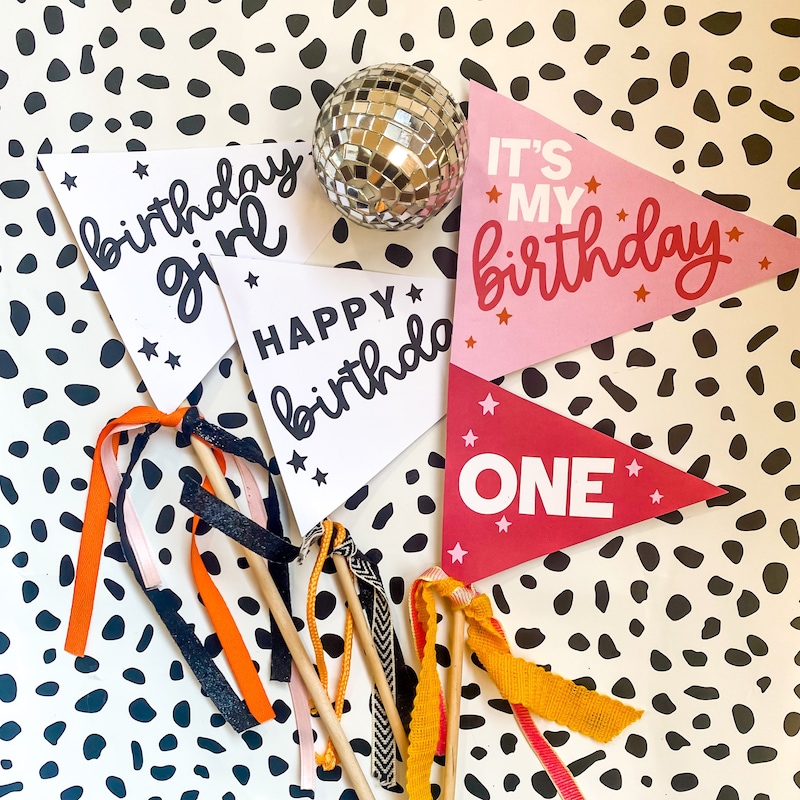 Birthday Pennant - Etsy