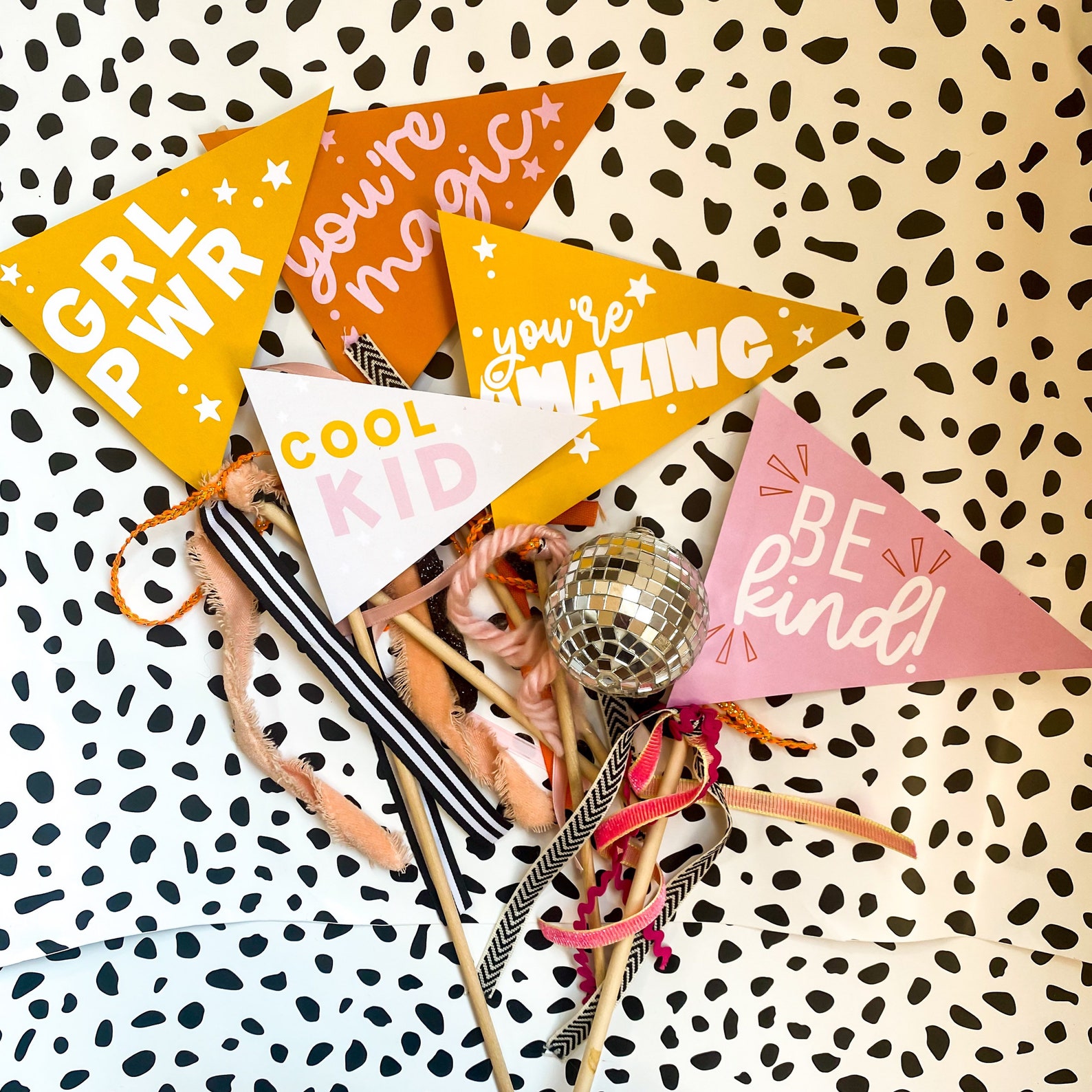 Printable Kids Pennant Flags | Kids Basket Decor Flag | Be Kind You’e ...