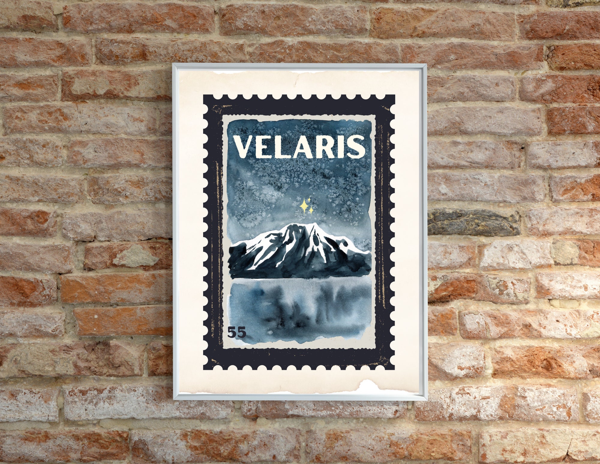 ACOTAR Velaris Stamp | Digital Download | Instant PDF Download - Etsy