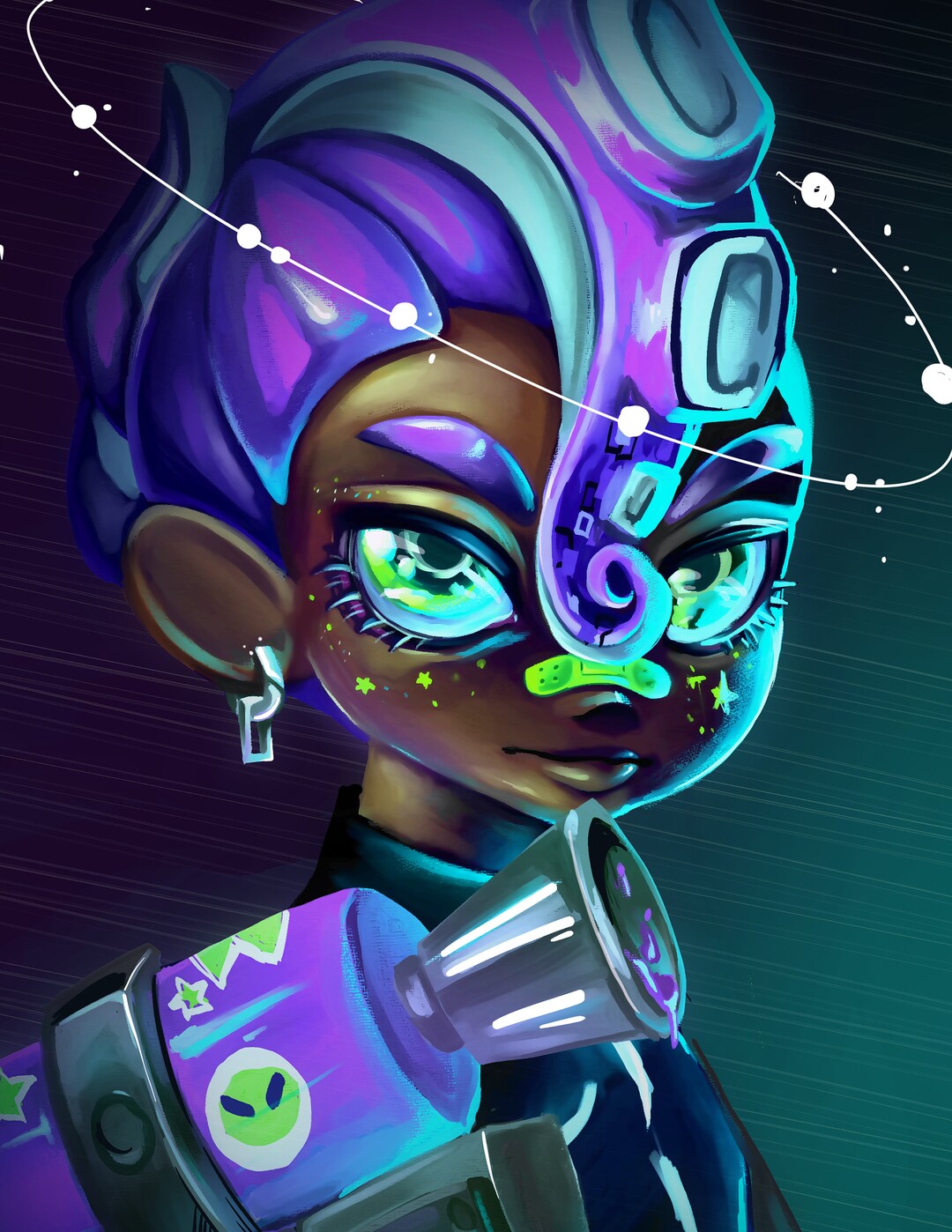 Agent 8 / Splatoon Full Print - Etsy