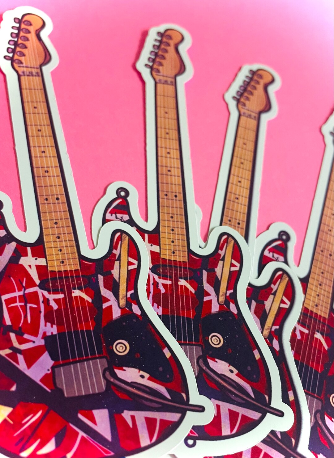 Van Halen / EVH Frankie & Pick Sticker Set - Etsy