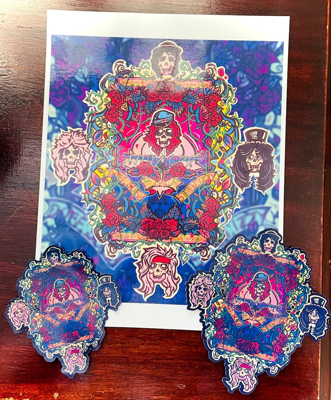 Guns N Roses Stickers / Full Print - Etsy