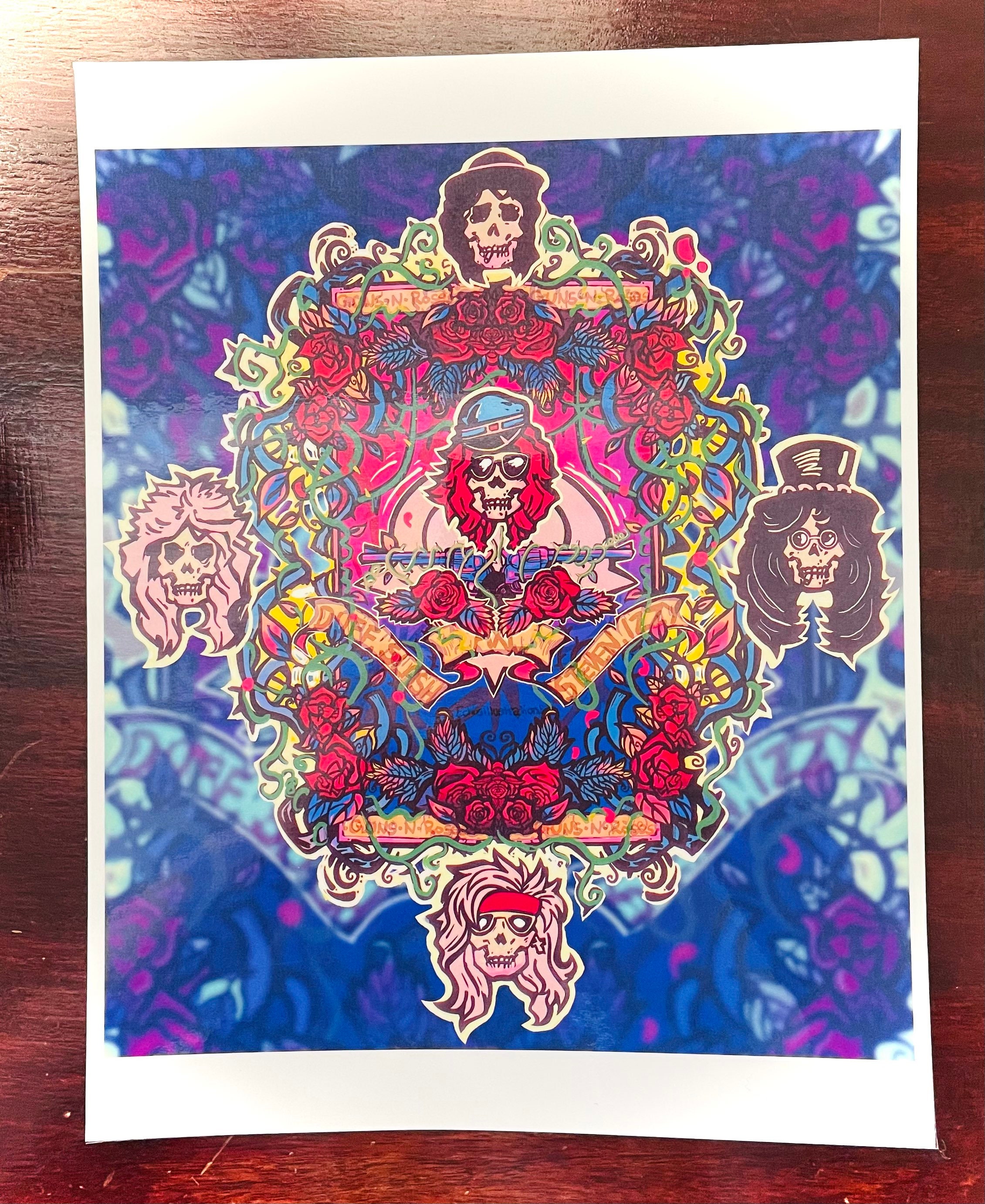 Guns N Roses Stickers / Full Print - Etsy