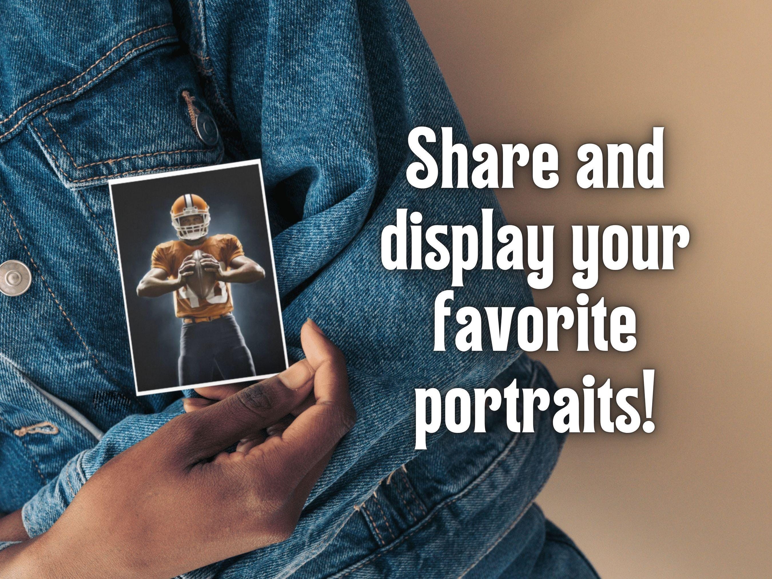 DIY Wallet Photo Template | 2.5x3.5" Printable Canva Template (instant ...