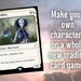 RPG Magic Character Trading Card Game Template - Etsy UK