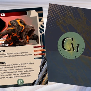 DIY TCG Character Card Template - Editable and Printable - Etsy