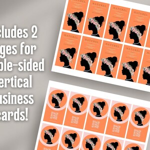 DIY Business Card Template | 2" X 3.5", Printable Canva Design (digital ...