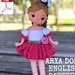 Amigurumi Pattern Arya Doll Crochet Gifts Plush Printable PDF Tutorial ...