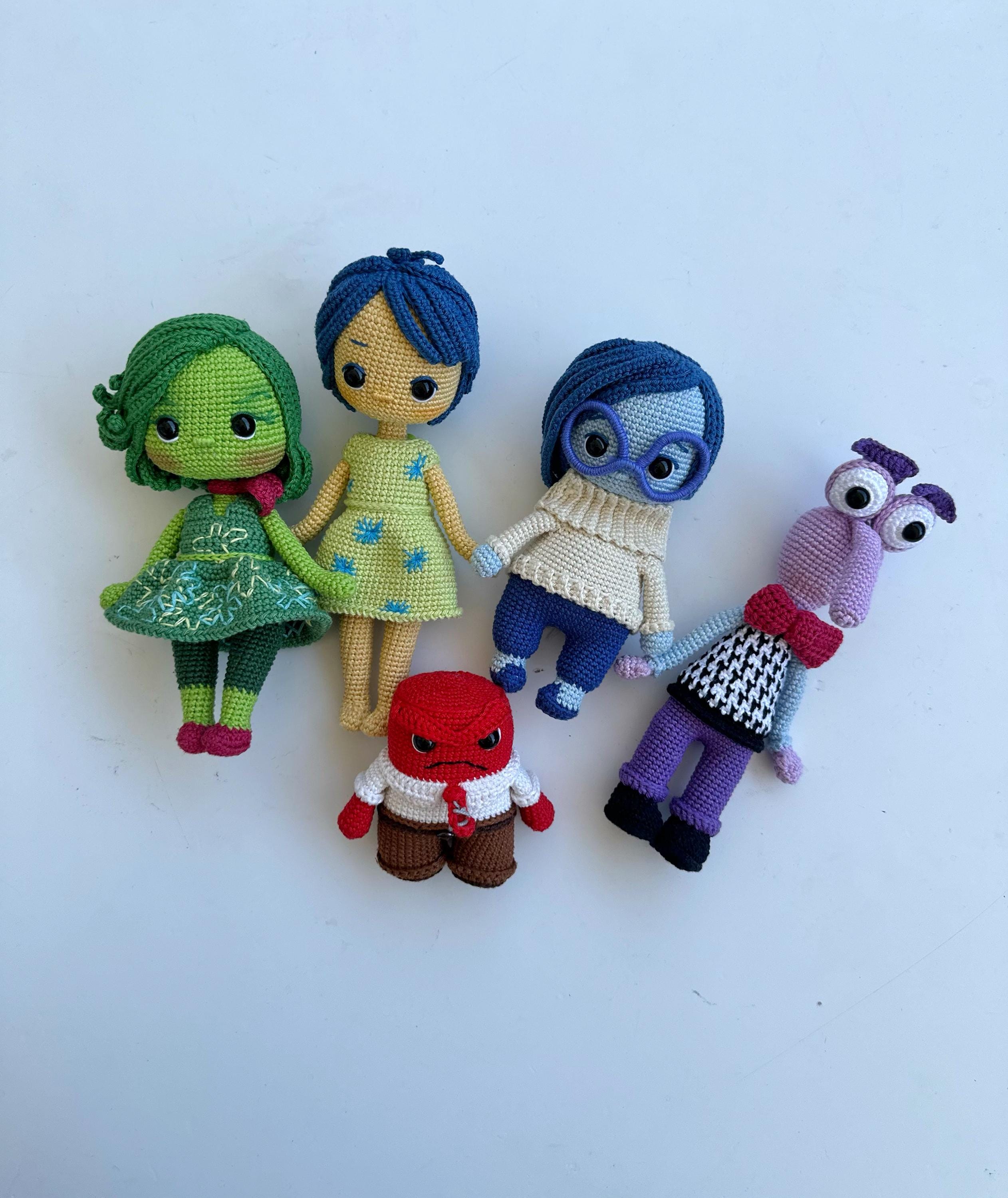 Amigurumi Pattern Inside Out Crew Crochet Gifts Plush Printable PDF ...