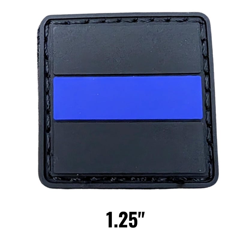 Thin Blue Line Patch - Etsy