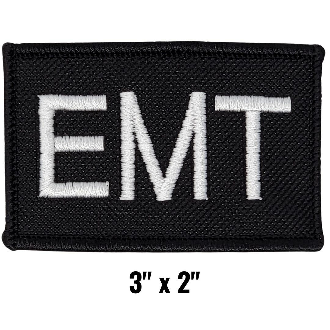 EMT Embroidered Patch | Tactical Medical Gear (3"x2") - Etsy